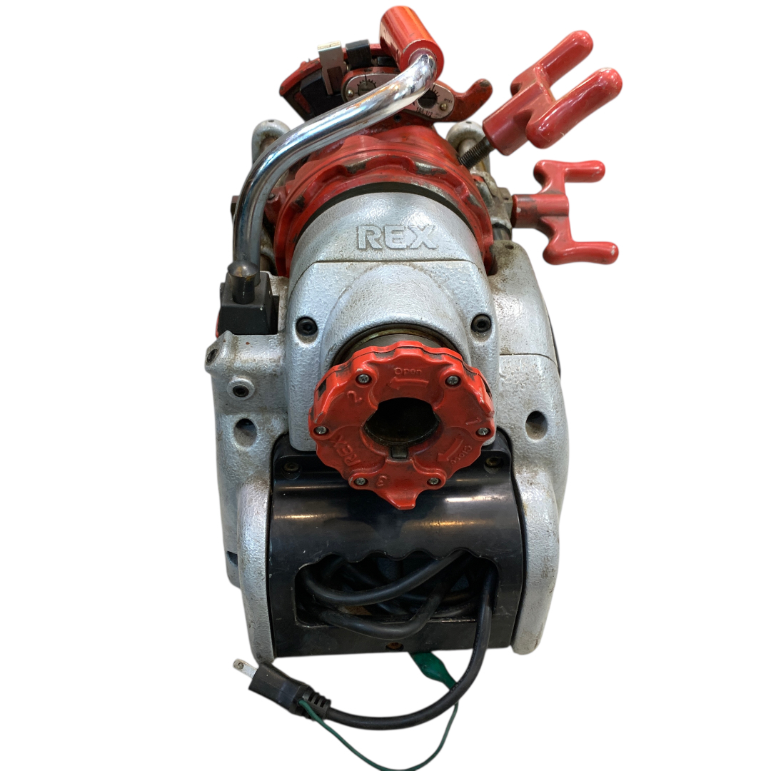 Yahoo!オークション - REX レッキス ねじ切り機 NS25AⅢ 中古 店舗併売...