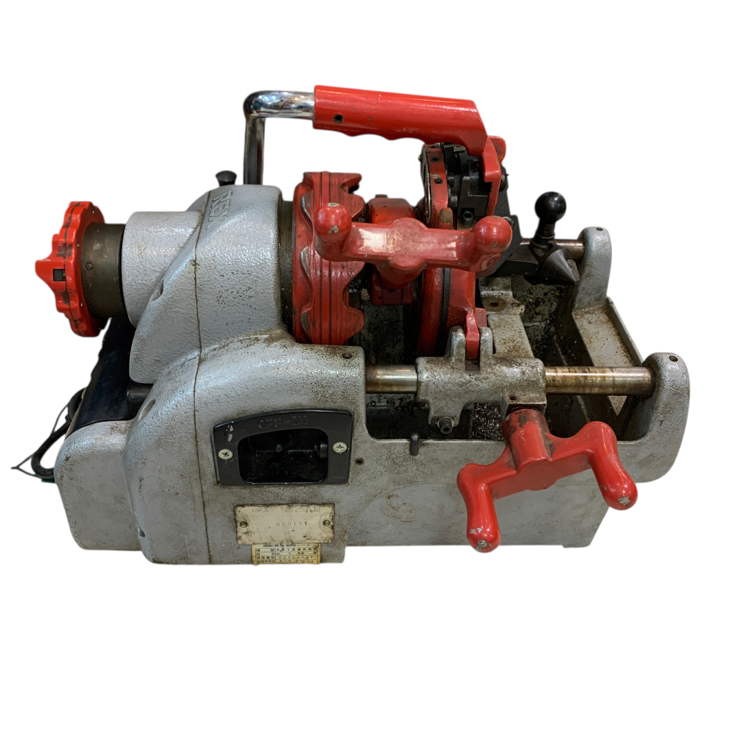 Yahoo!オークション - REX レッキス ねじ切り機 NS25AⅢ 中古 店舗併売...