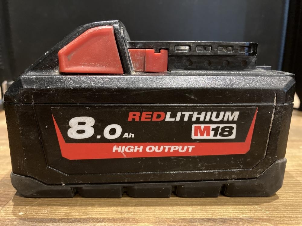 Yahoo!オークション - 024 おすすめ品 ミルウォーキー M18 8.0Ahバッテ...