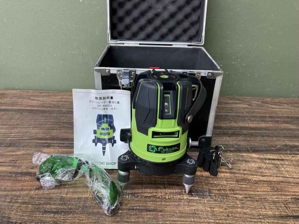 Yahoo!オークション - 022 ジャンク品 FUKUDA 5ライングリーンレーザー...