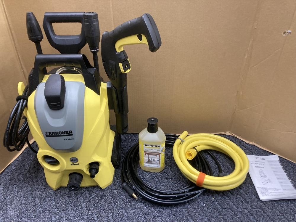 Yahoo!オークション - 006 ジャンク品 ケルヒャー 高圧洗浄機 K3サイレ...
