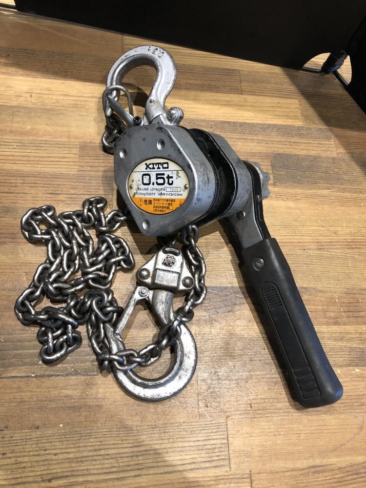 Yahoo!オークション - 024 おすすめ品 KITO レバーブロック 0.5t LX005