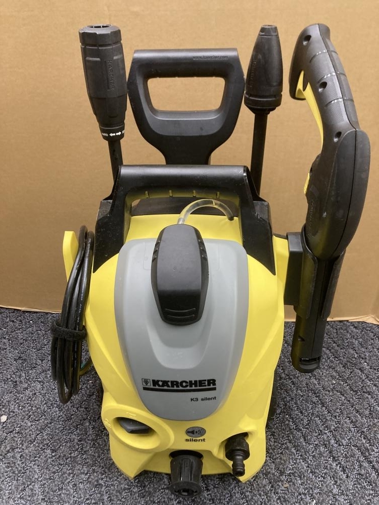 Yahoo!オークション - 006 ジャンク品 ケルヒャー 高圧洗浄機 K3サイレ...