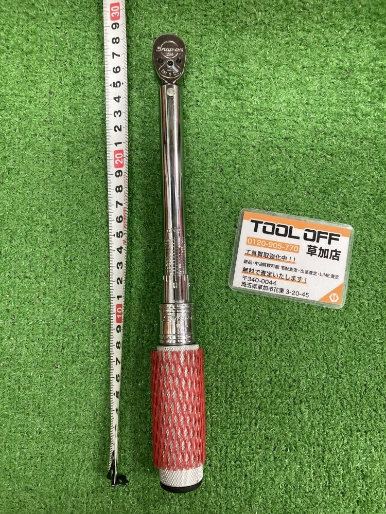 Yahoo!オークション - 006 ジャンク品 スナップオン 1/4トルクレンチ Q...