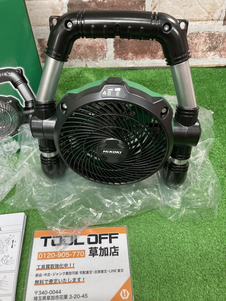 Yahoo!オークション - 006 未使用品 ハイコーキ コードレスファン UF18...