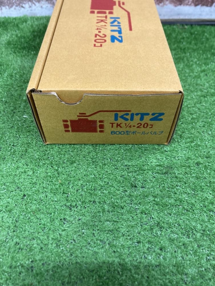 Yahoo!オークション - 006 未使用品・即決価格 KITZ 600型ボールバルブ...