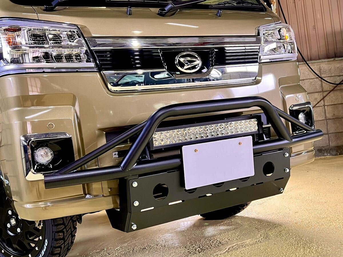 Yahoo!オークション - 意匠登録済 ハイゼット トラック バンパー ガー...