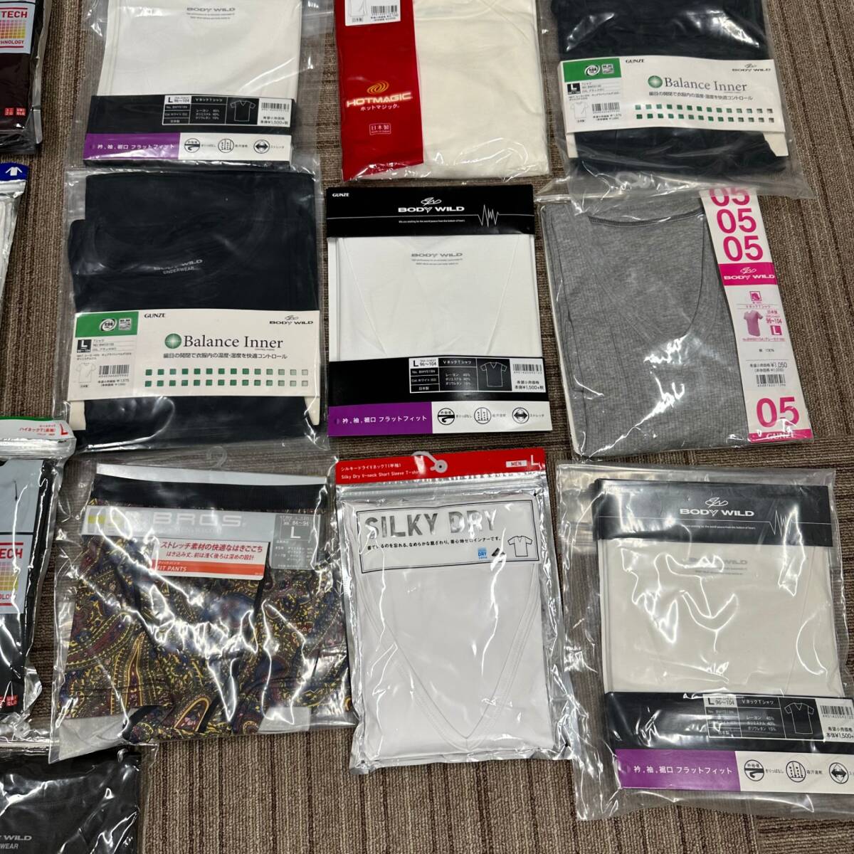 Yahoo!オークション - インナーウェア メンズ まとめセット 29点 UNIQL...