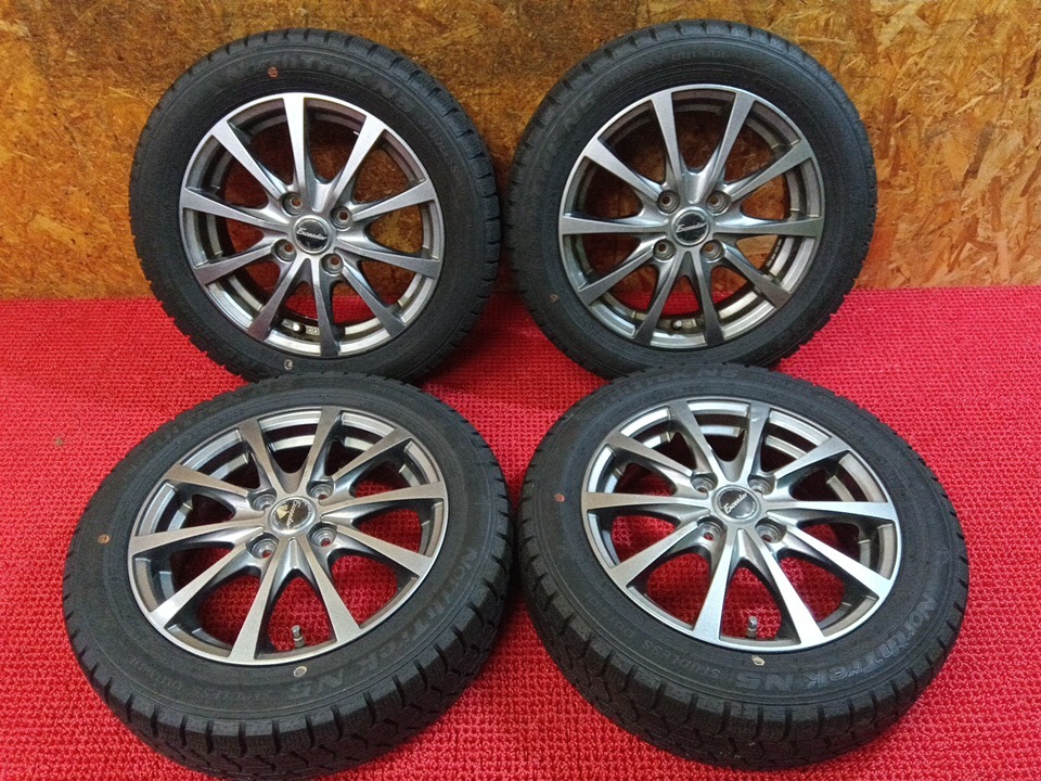 Yahoo!オークション - 溝有 ノーストレック NorthTrek N5 155/65R14 ホ...