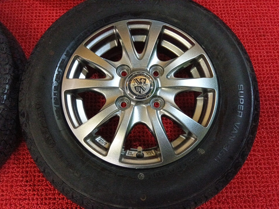 Yahoo!オークション - ヨコハマ SUPER VAN356 145/80R12 80/78N LT 社...