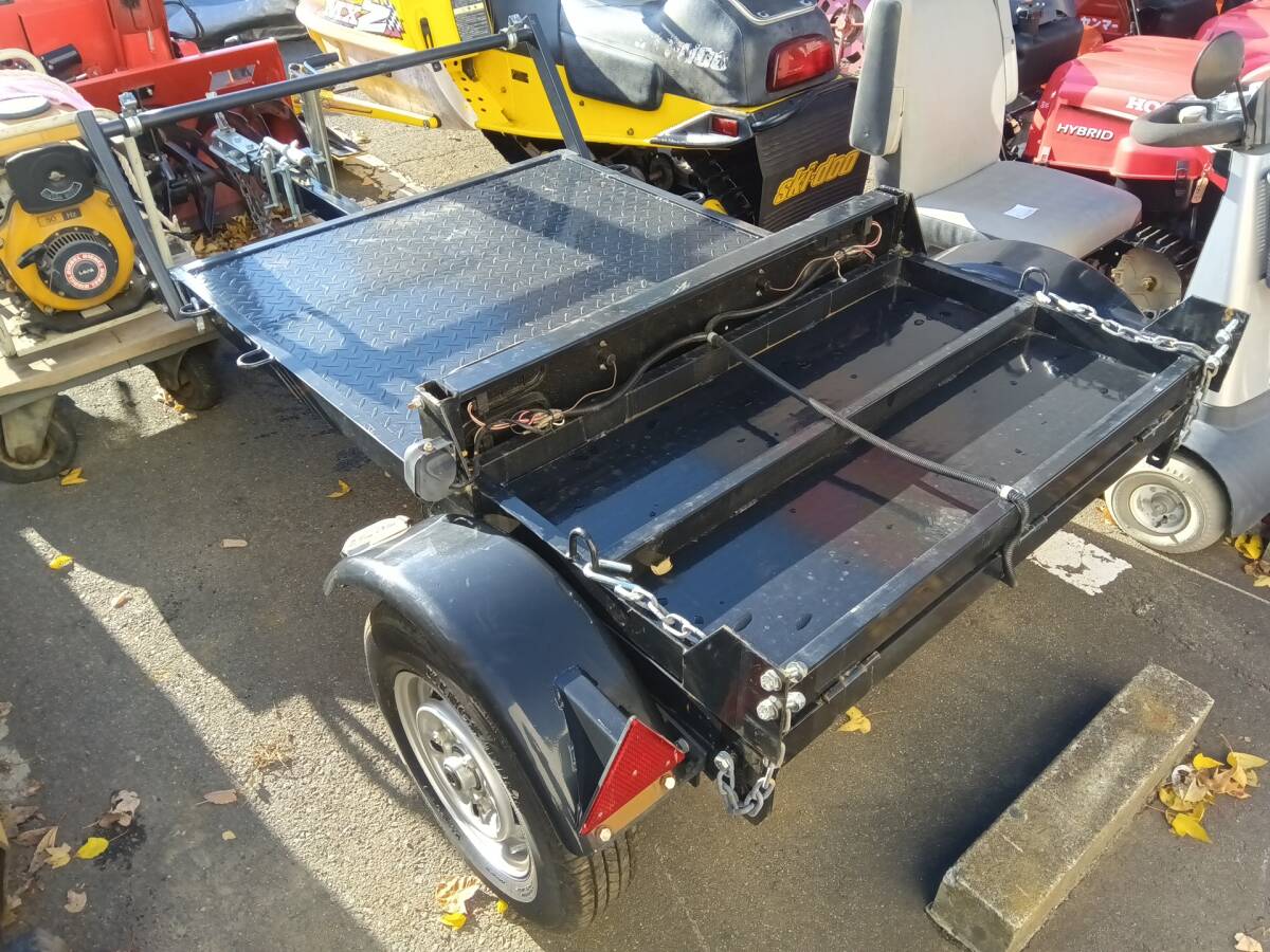 Yahoo!オークション - 山形発 フルトレーラー 折り畳み可能 シーマリン...