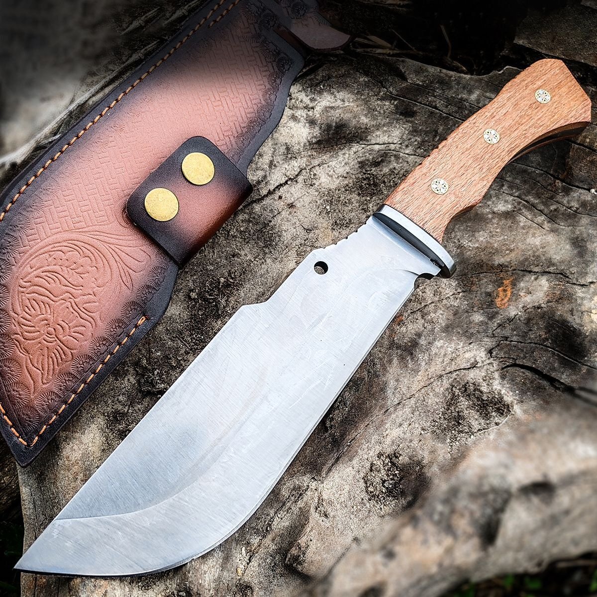 Yahoo!オークション - アウトドアナイフ サバイバルナイフ 手鉈 7cr鋼 ...