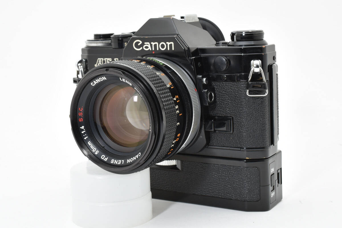 Yahoo!オークション - Canon AE-1 POWER WINDER A FD 50mm F1.4 S.S.C....