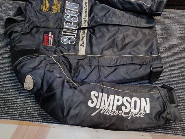 Yahoo!オークション - シンプソン 冬ジャケット L GPZ900R.Z1/Z2.V-MAX...
