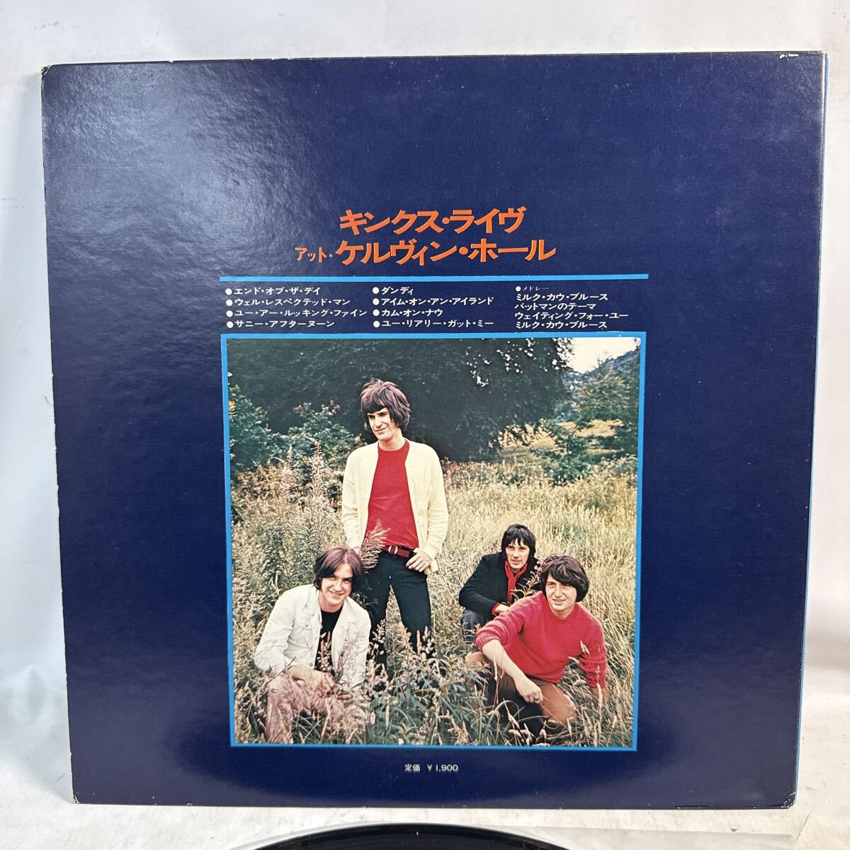 Yahoo!オークション - K211-029 お宝級 帯付見本盤 THE KINKS LIVE AT ...