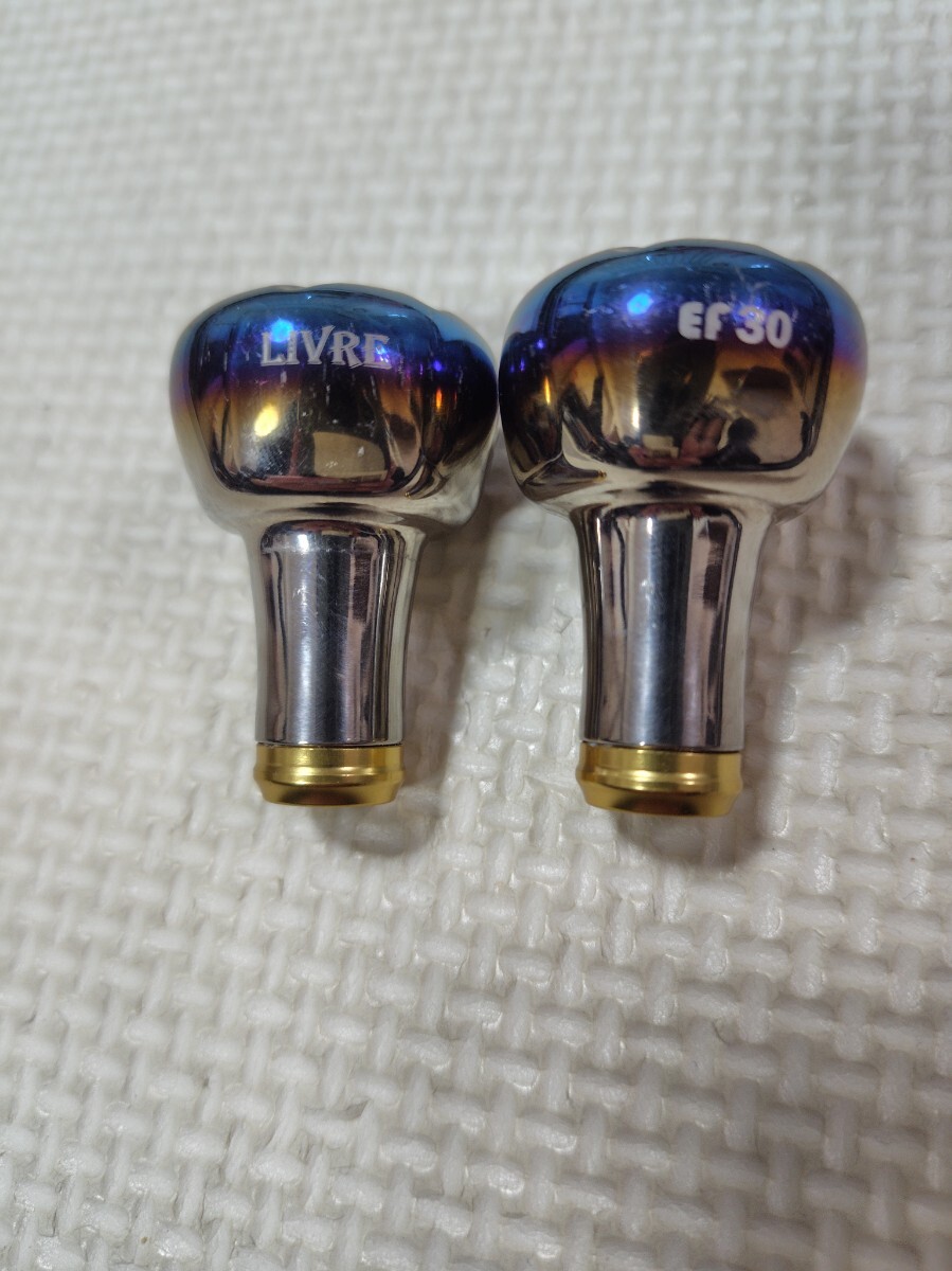 Yahoo!オークション - LIVRE ハンドルノブ EF30 ゴールド 2個