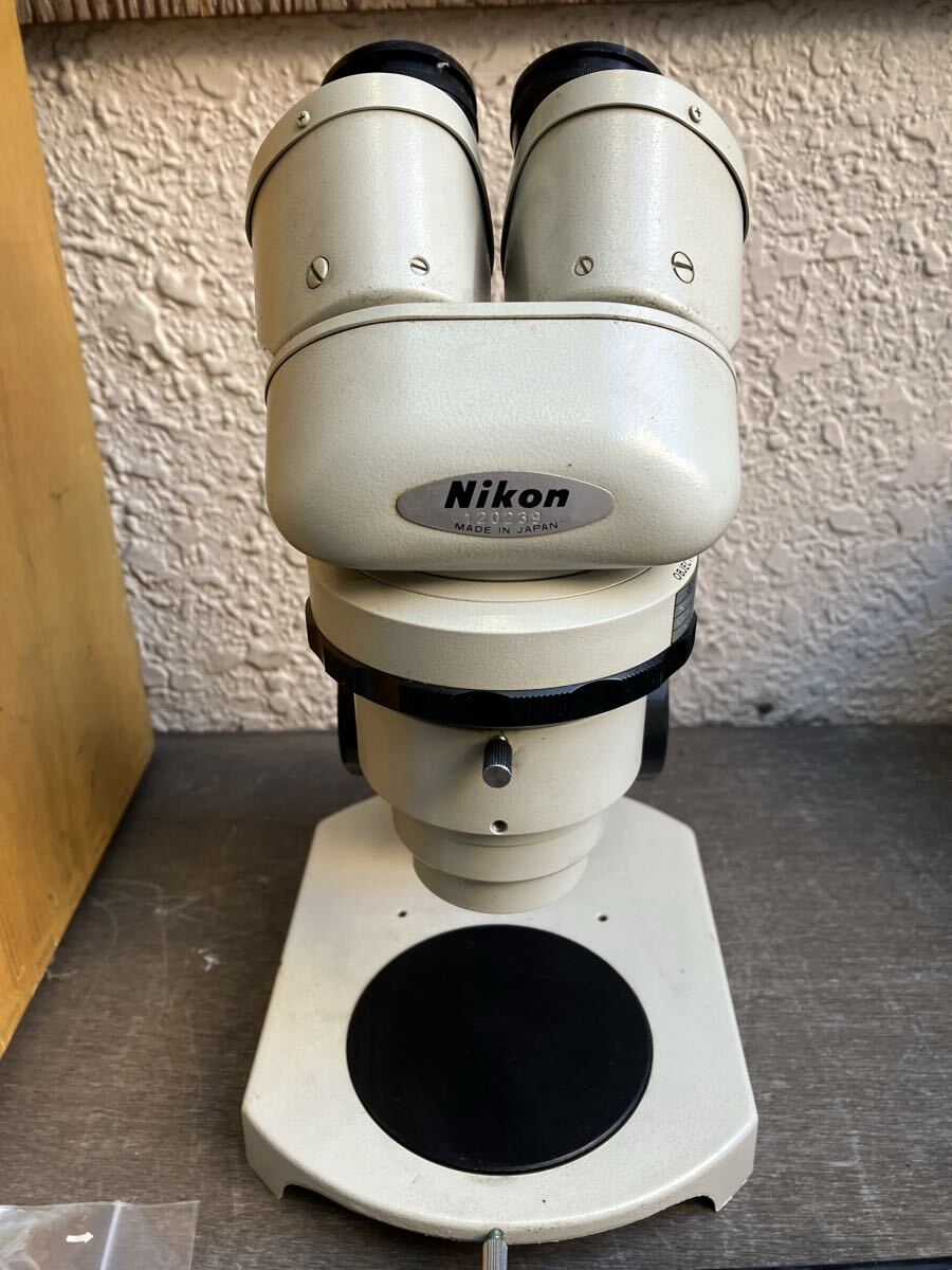 Yahoo!オークション - レトロ Nikon ニコン 双眼顕微鏡 10倍 15倍