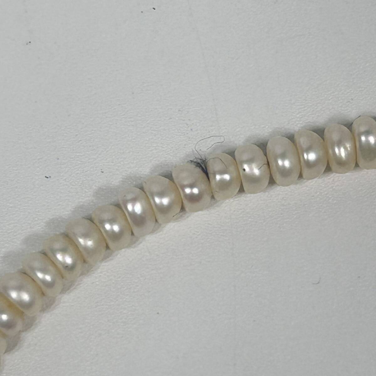 Yahoo!オークション - F12003 アコヤ真珠ネックレス パール約3.6-7.1mm...