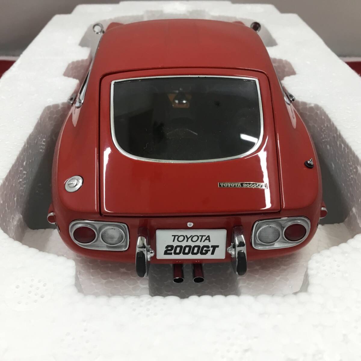 【樂淘letao】日本代購代標第一品牌－AUTOart Millennium オートアート ミレニアム 1/18 ミニカー TOYOTA 2000GT COUPE トヨタ クーペ レッド ...
