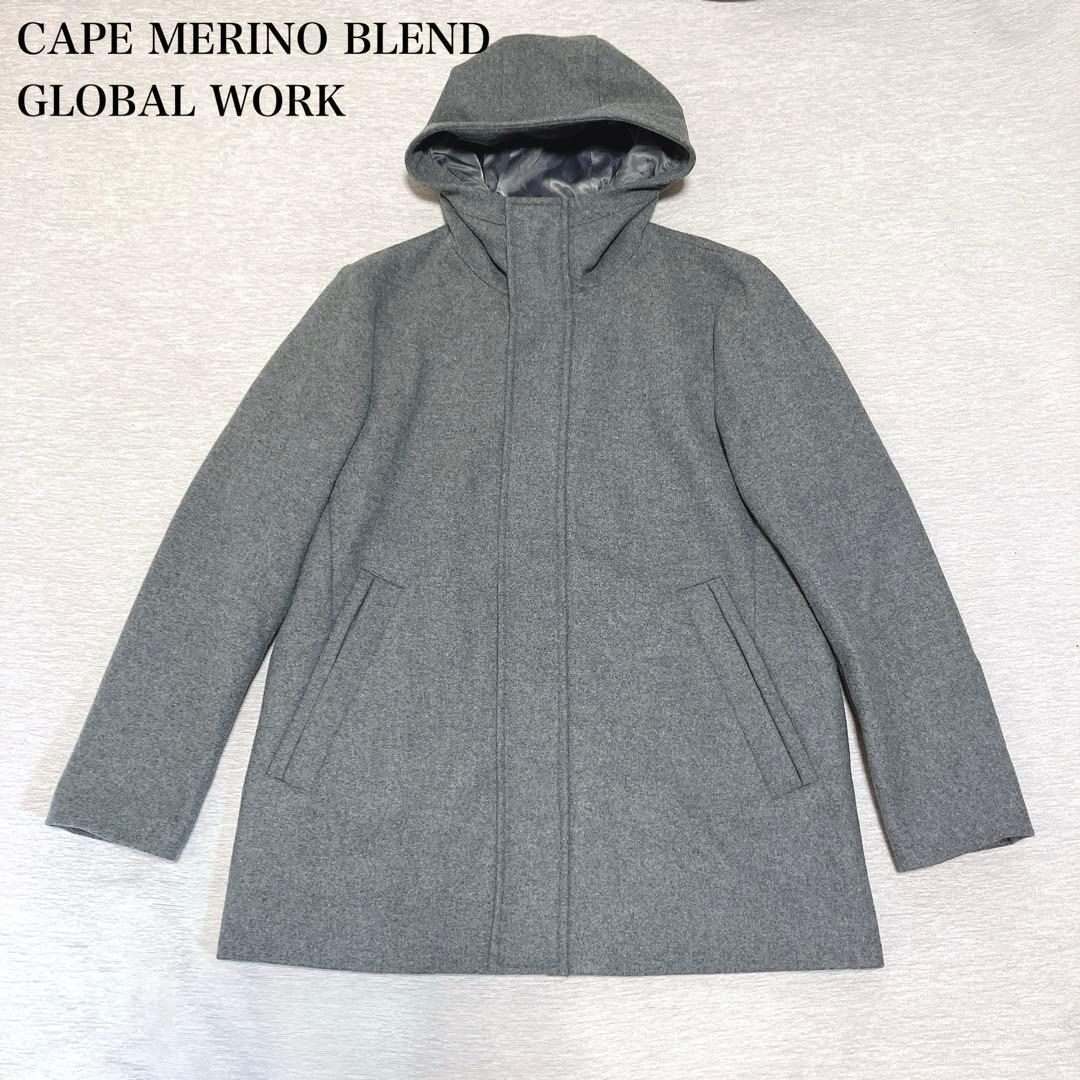 Yahoo!オークション - 美品 グローバルワーク ウールコート(M)メンズ ...