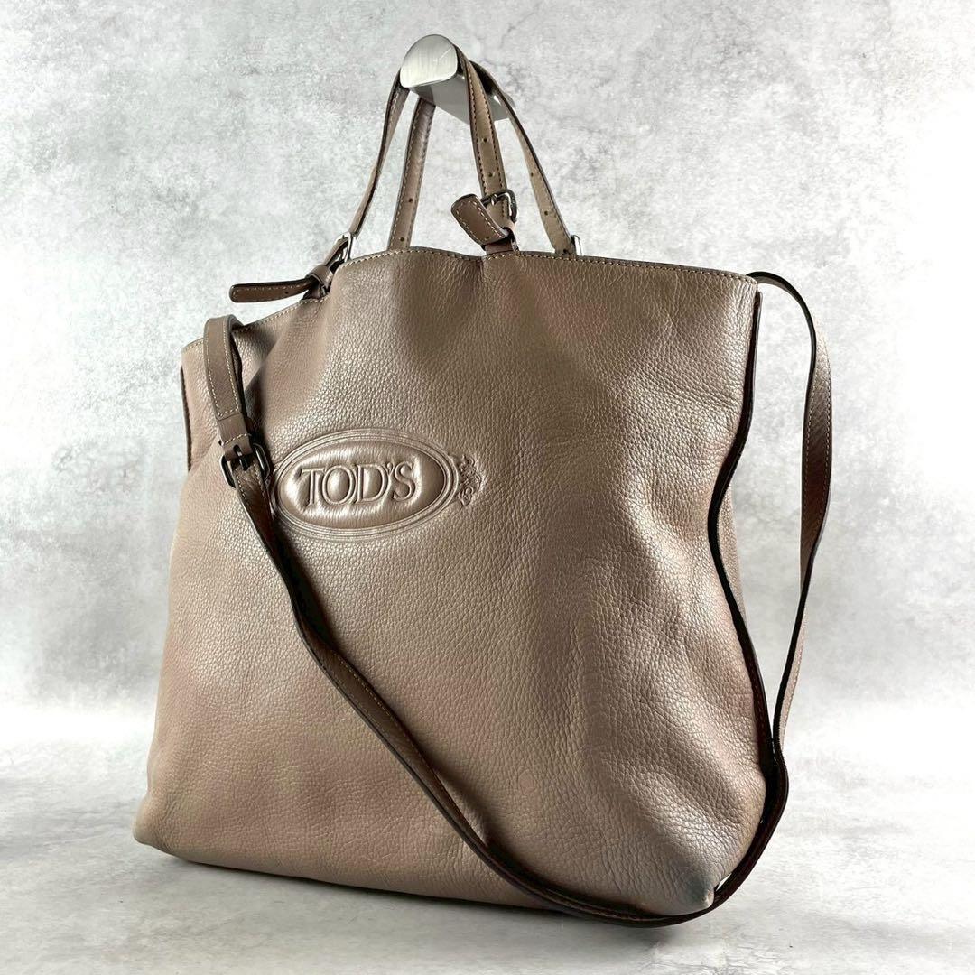 Yahoo!オークション - TOD’S トッズ トートバッグ 2WAY 肩掛け 斜め掛...