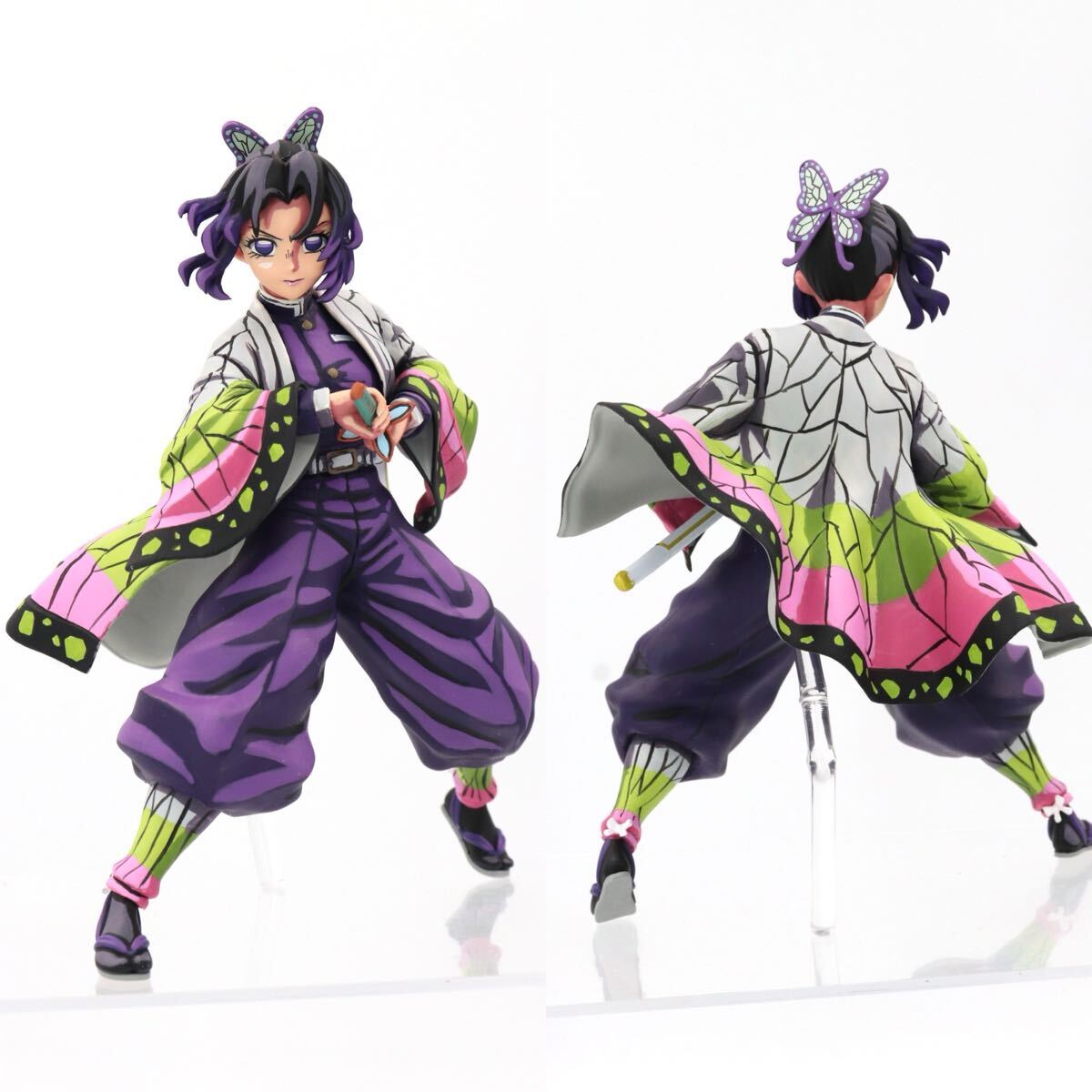 【樂淘letao】日本代購代標第一品牌－鬼滅の刃 胡蝶しのぶ リペイントフィギュア 二次元彩色 2d