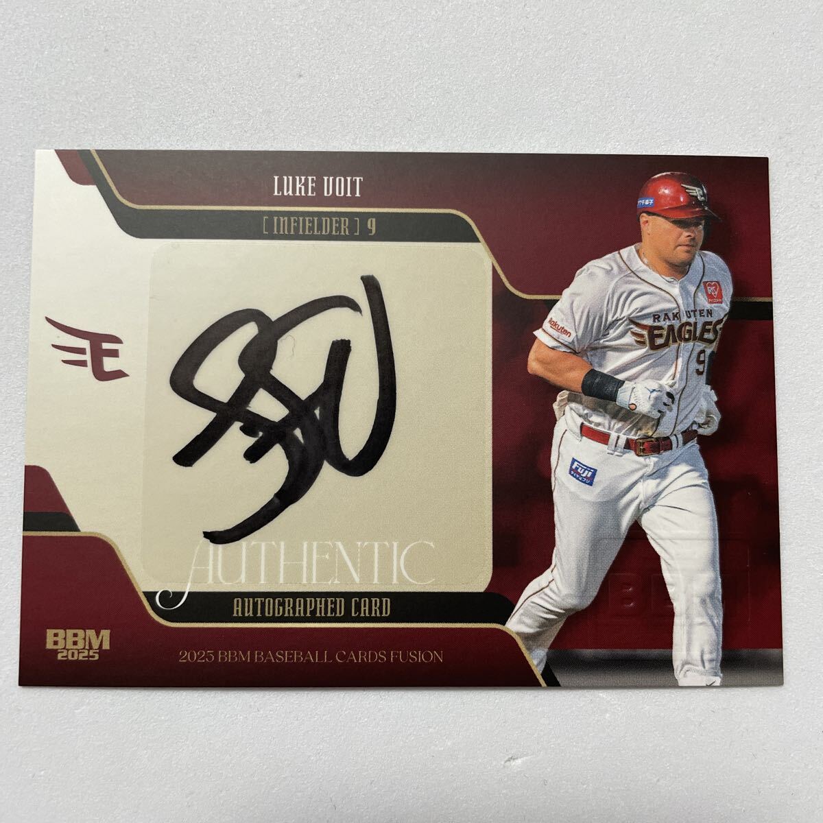 Yahoo!オークション - BBM 2025 FUSION 直筆サインカード 楽天イーグル...