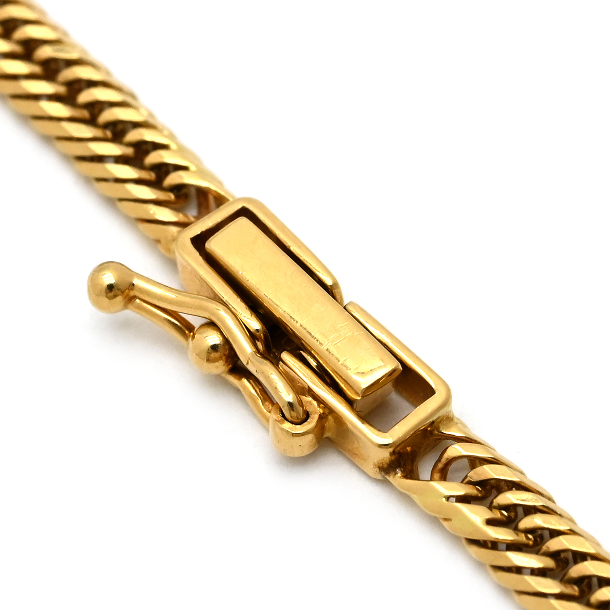 Yahoo!オークション - 喜平 ブレスレット K18 18金 18.5cm 5.1g 12面 ...