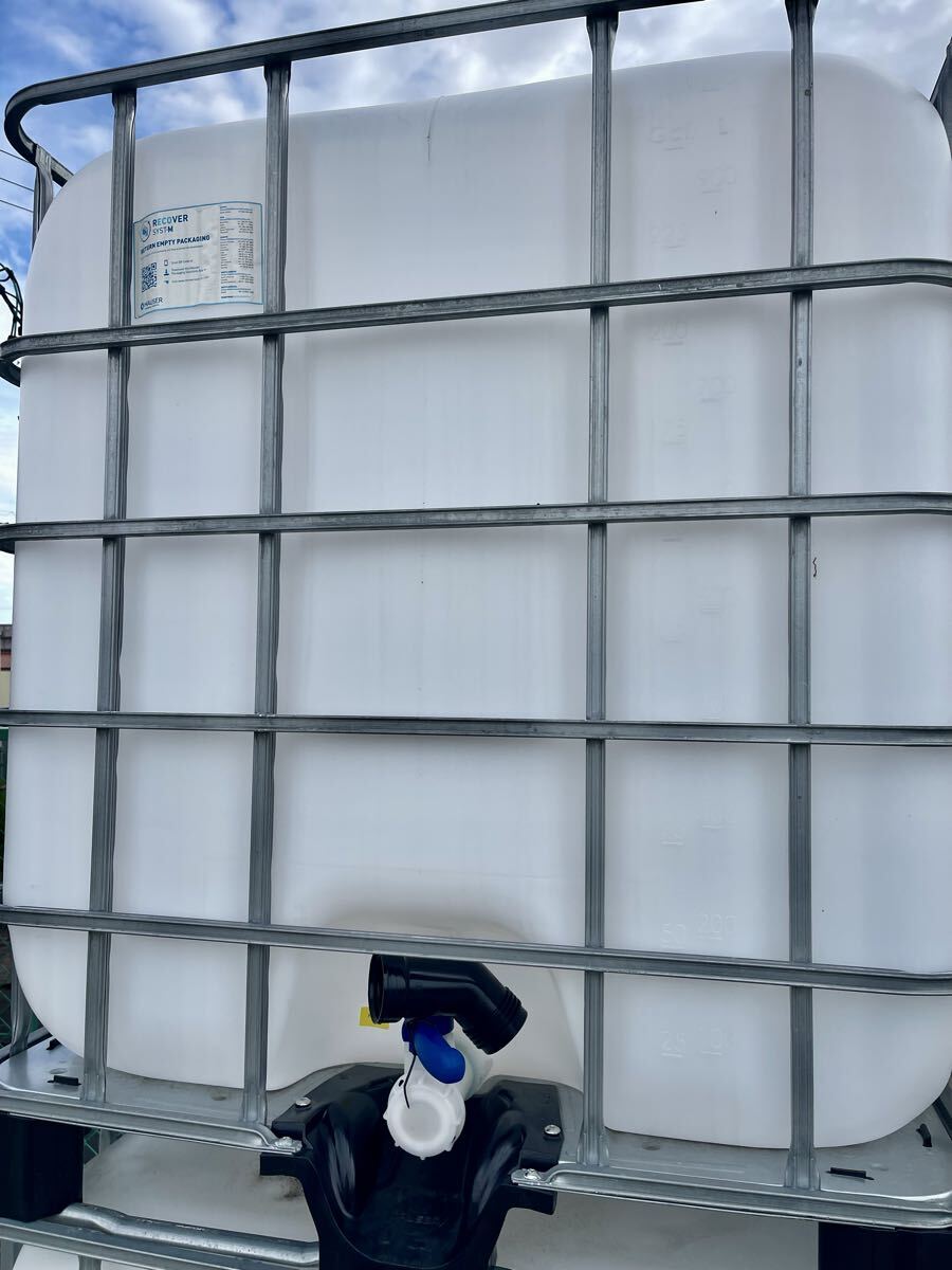 Yahoo!オークション - 【美品・洗浄済】1000L 貯水タンク IBCコンテナ ...