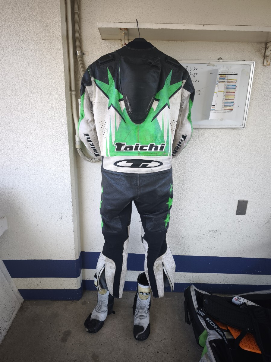 Yahoo!オークション - RSタイチツナギ+ブーツ+グローブ+胸パッド+脊椎...