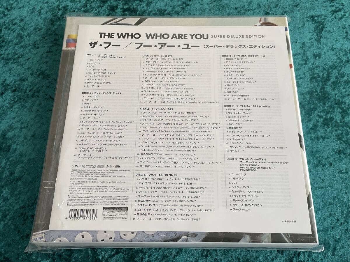 Yahoo!オークション - ザ・フー 7SHM-CD+Blu-ray Audio/完全生産限定/...