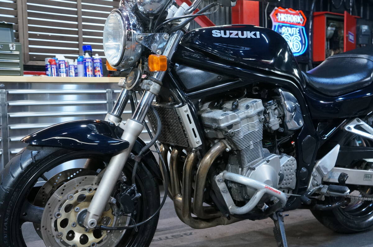 Yahoo!オークション - 配送のみ 動画 車検R9年6月 GSF 750 H8年式 GR7...