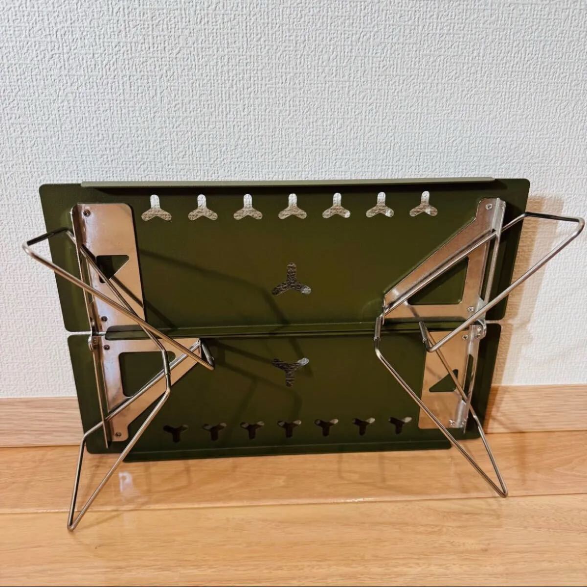 Yahoo!オークション - 折りたたみテーブル 超軽量395g アウトドアテー...