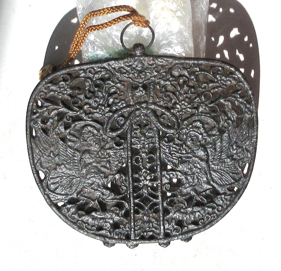 Yahoo!オークション - 華鬘・迦陵頻迦と唐草文