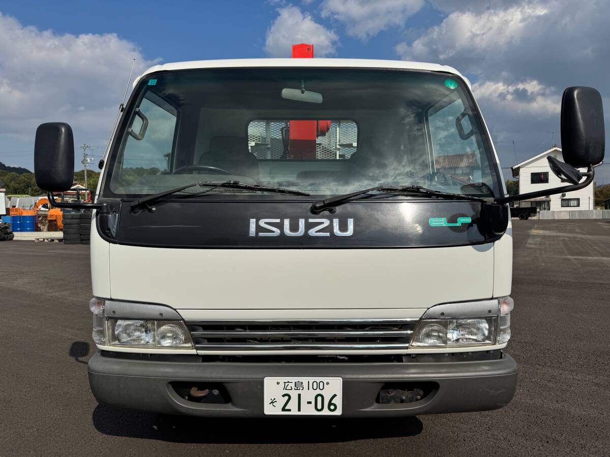 Yahoo!オークション - 配送無料 H11 エルフ ワイド 超ロング 2.9t吊 5...