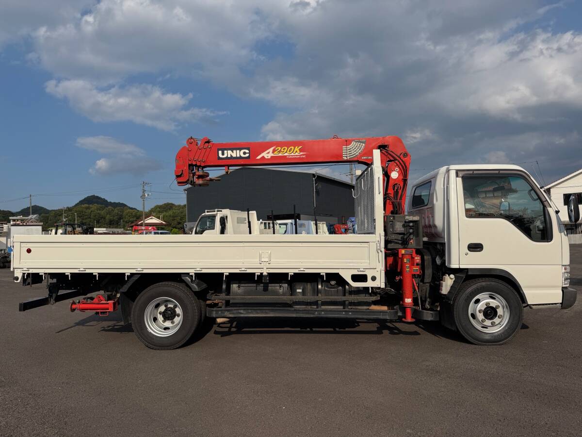 Yahoo!オークション - 配送無料 H11 エルフ ワイド 超ロング 2.9t吊 5...