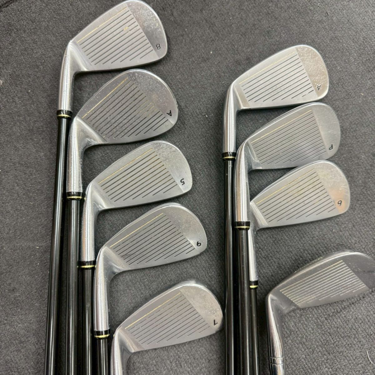 Yahoo!オークション - J924-O46-1148 PRGR ゴルフクラブ 9本セットまと...