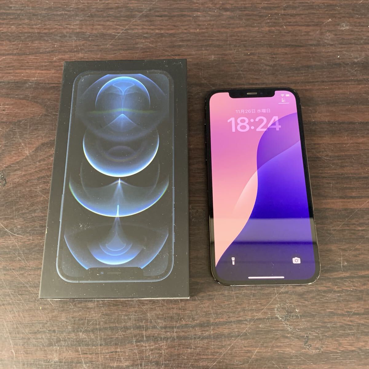 Yahoo!オークション - Appleアップル au iPhone12Pro 256GB パシフィ...