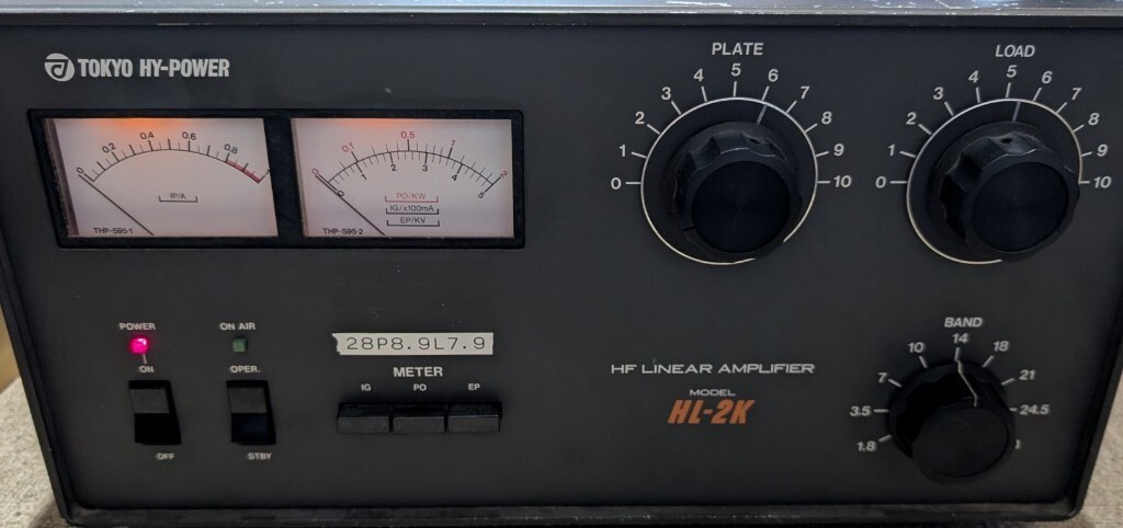 Yahoo!オークション - 現状品 東京ハイパワー HL-2K リニアアンプ アマ...