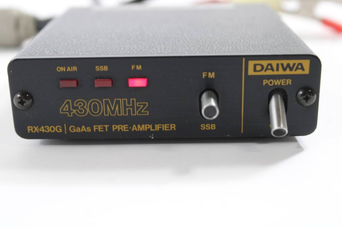 Yahoo!オークション - 現状品 ダイワ プリアンプ RX-430G GaAsFET DAIW...