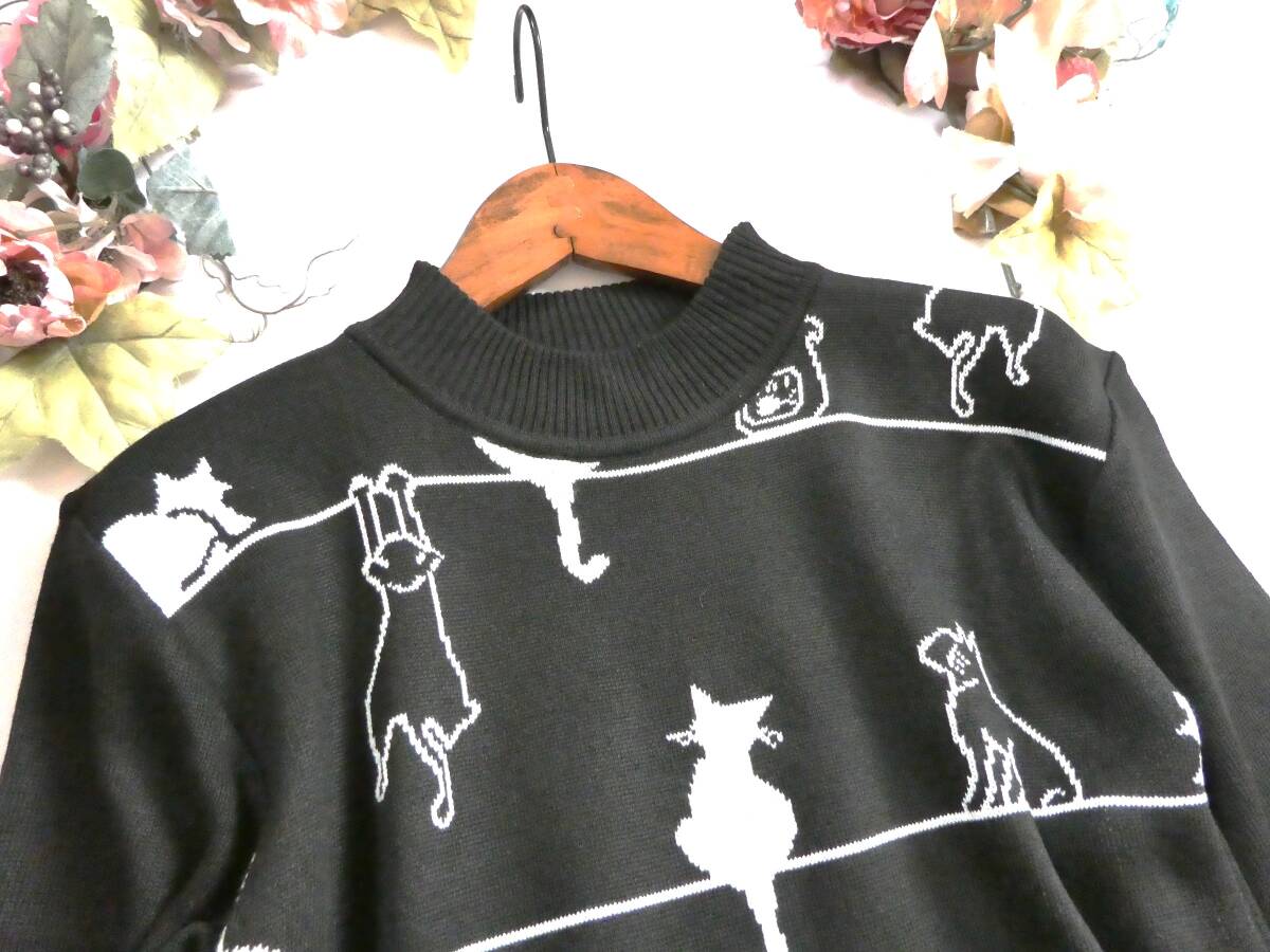 Yahoo!オークション - ゆったりサイズ【新品】ミドルゲージニット素材 ...