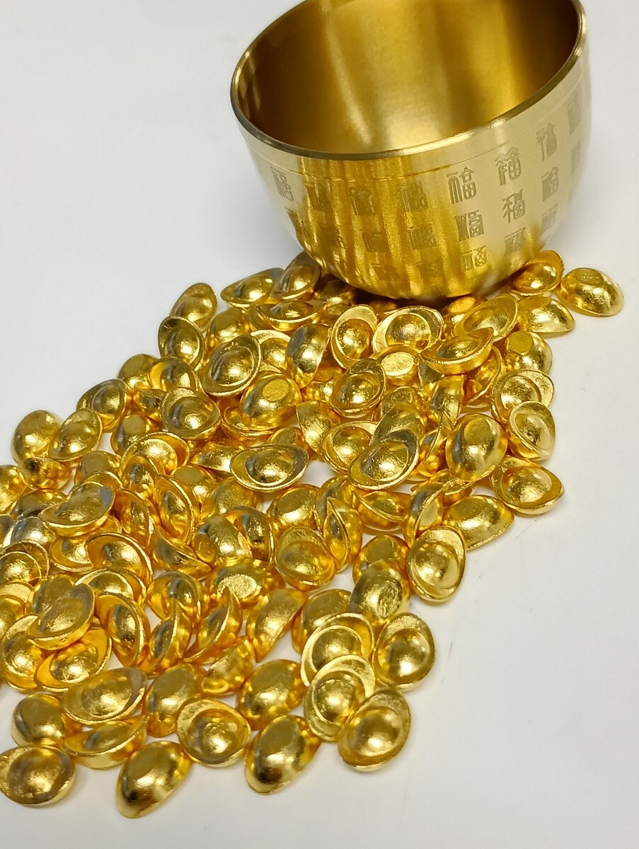 Yahoo!オークション - 金杯 金盃 縁起物 金塊 お猪口 磁性無し