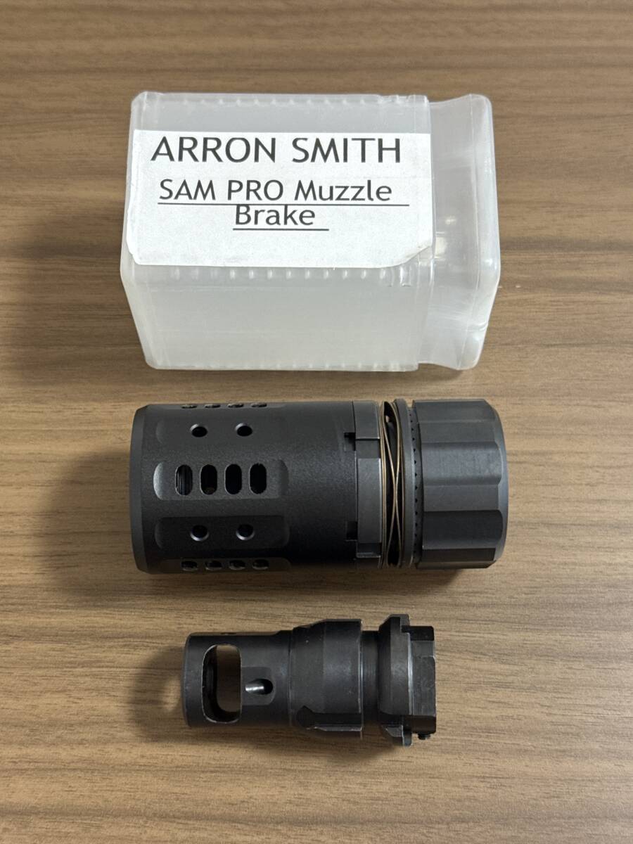 Yahoo!オークション - ARRON SMITH SAM PRO Muzzle Brake DEAD AIR Pyr...