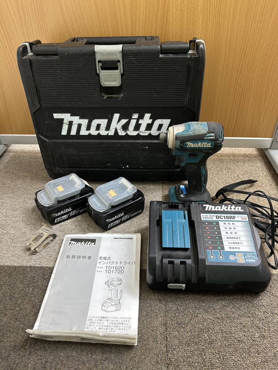Yahoo!オークション - 【6267】makita マキタ 充電式インパクトドライ...