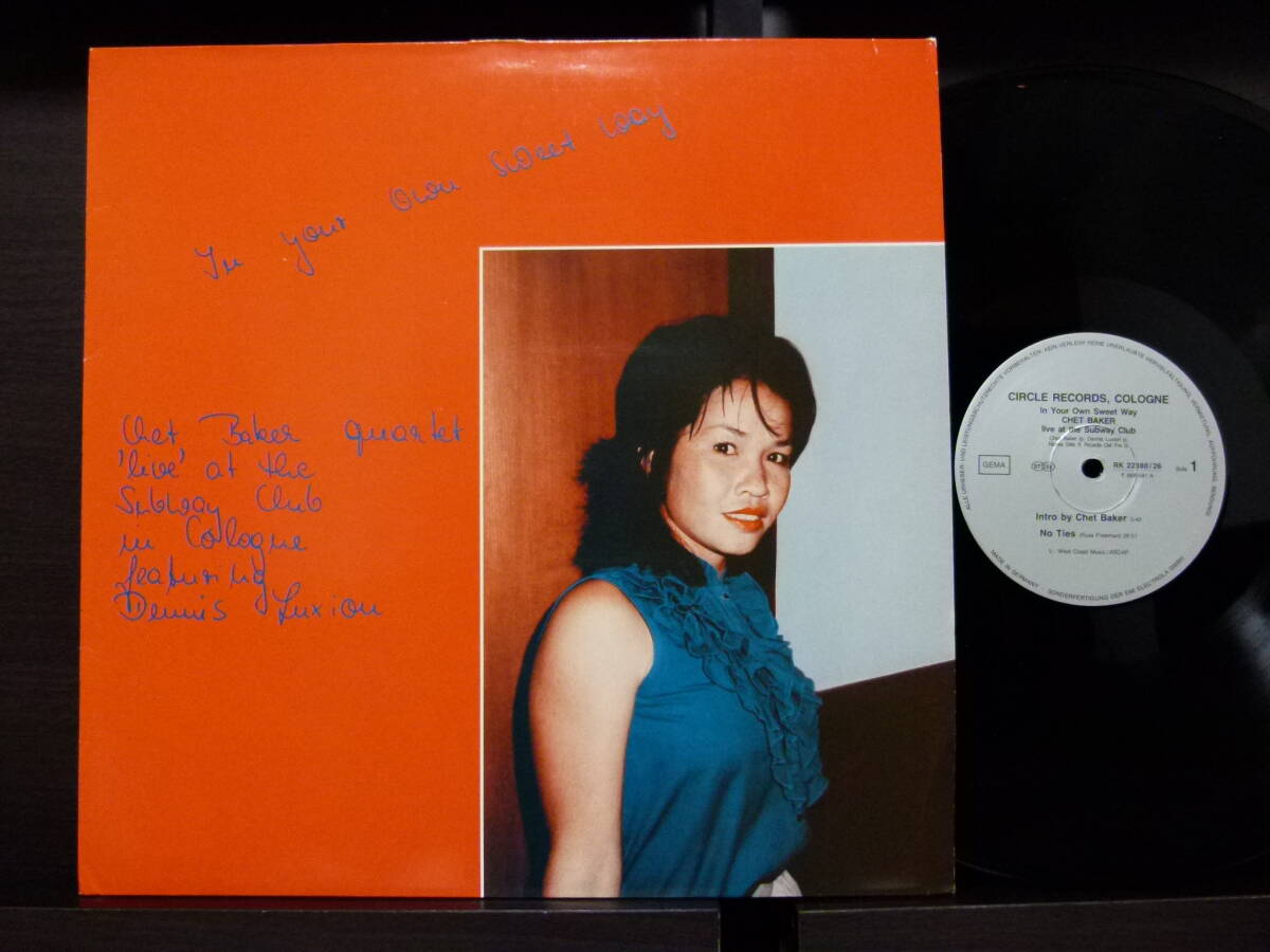 Yahoo!オークション - 激レア 美盤オリジナル CHET BAKER IN YOUR OWN...