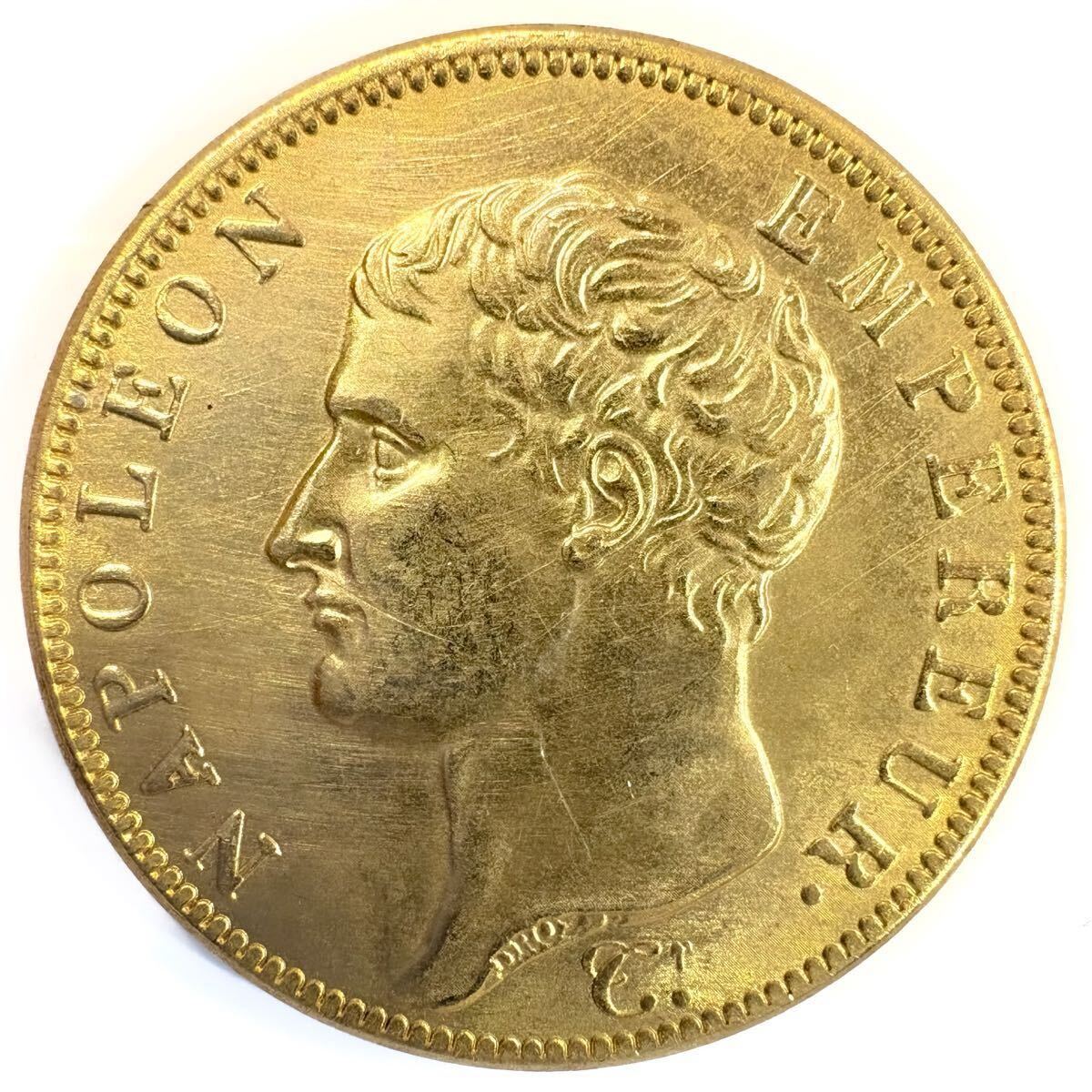 Yahoo!オークション - フランス ナポレオン1世 40フラン金貨 AN13 A 無...