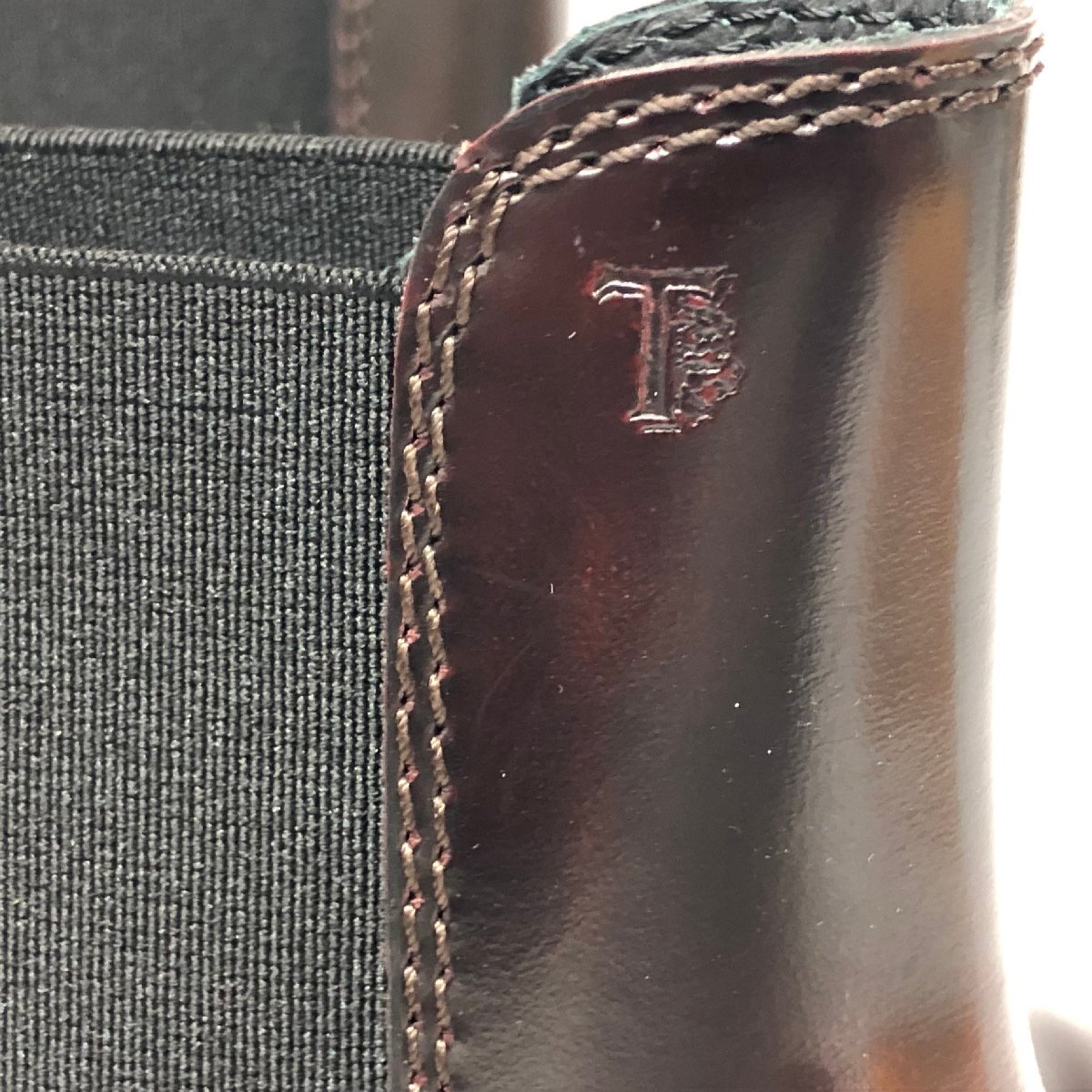 Yahoo!オークション - m001 F(100) 美品 TODS トッズ レザーブーツ サ...