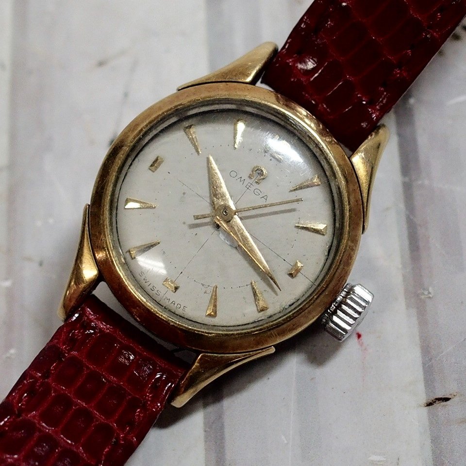 Yahoo!オークション - f002 Z1(10) OMEGA オメガ 2696-27 2572 手巻き ...