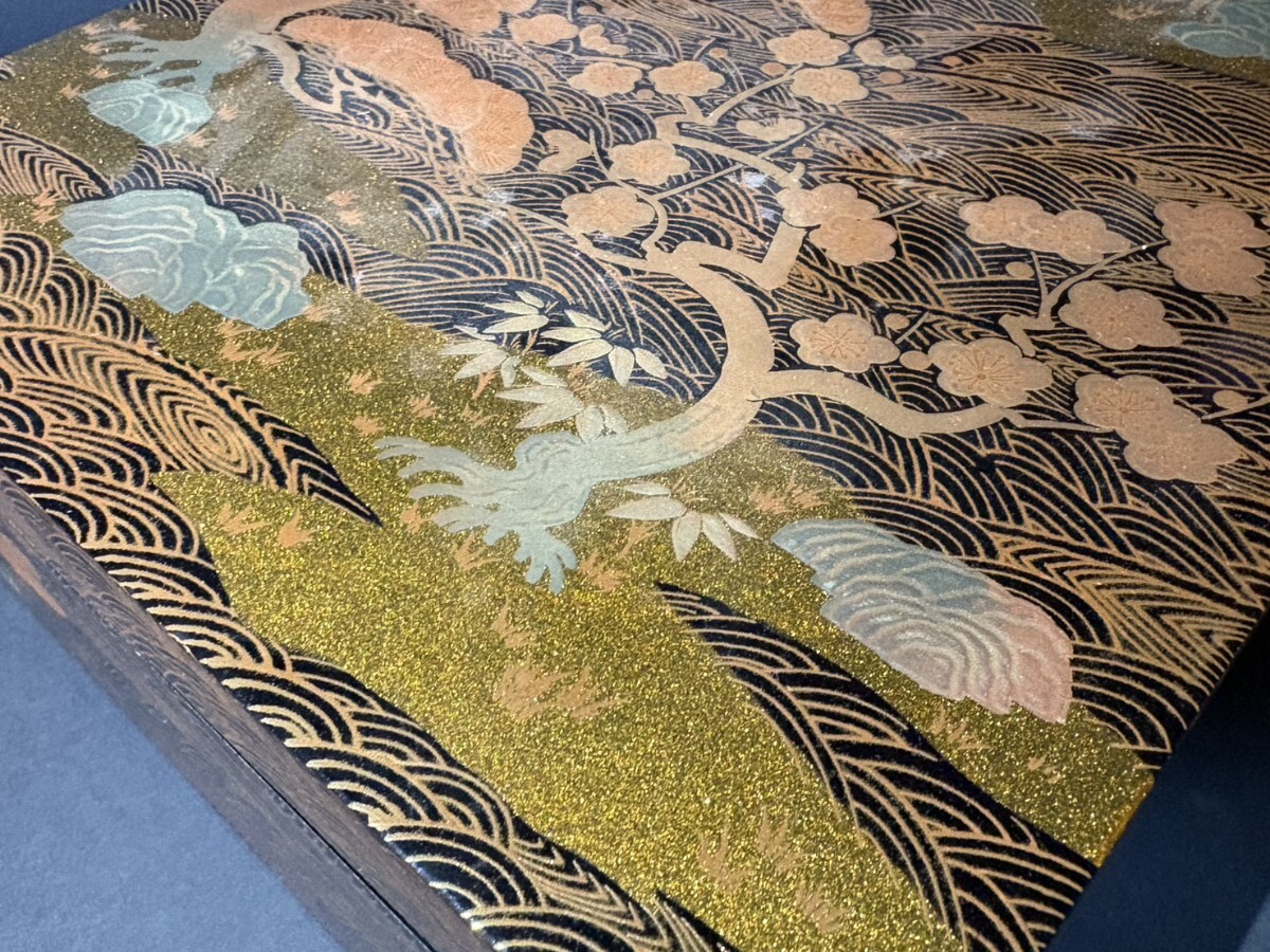 Yahoo!オークション - 漆器 蒔絵 文箱