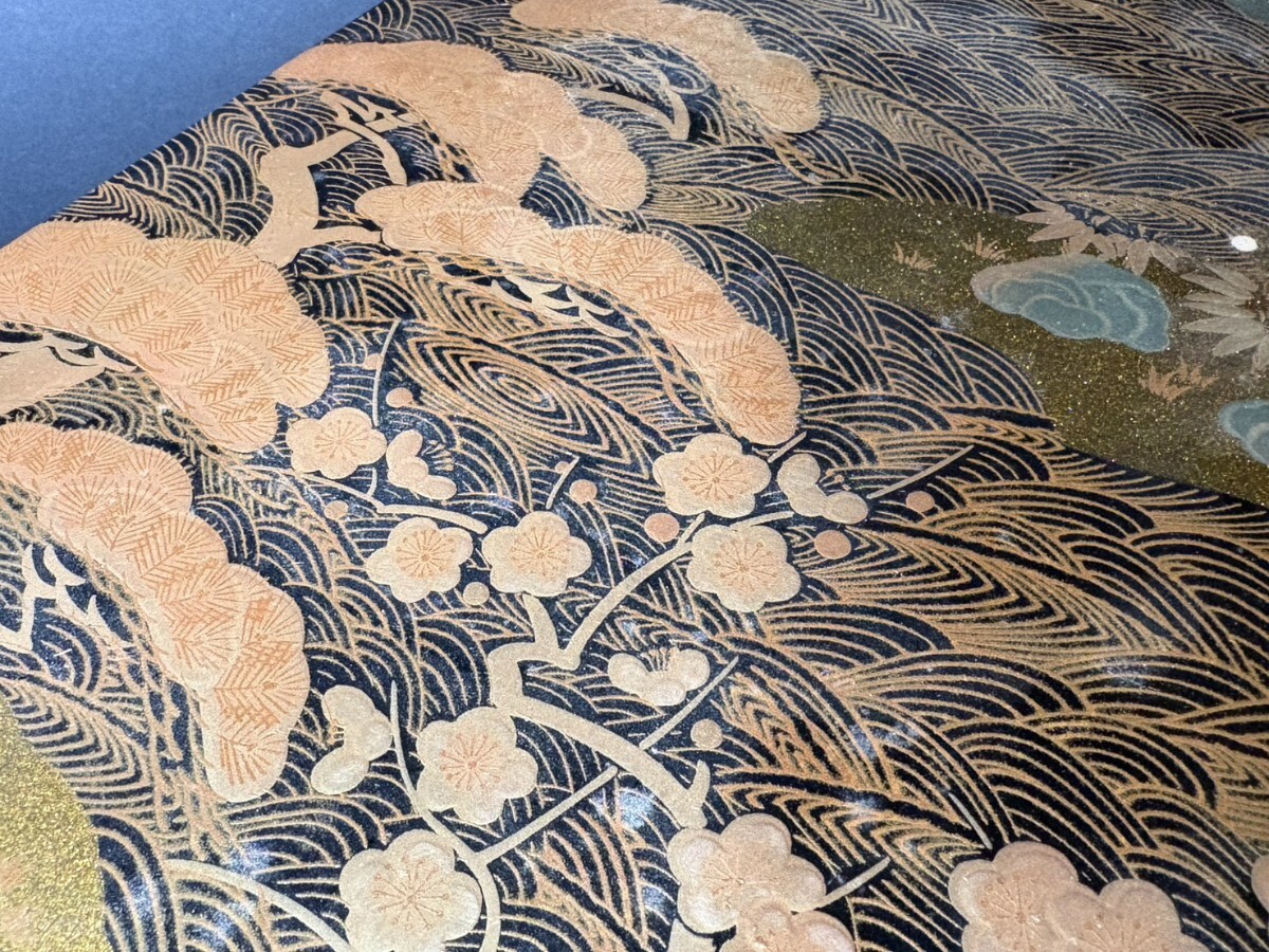 Yahoo!オークション - 漆器 蒔絵 文箱